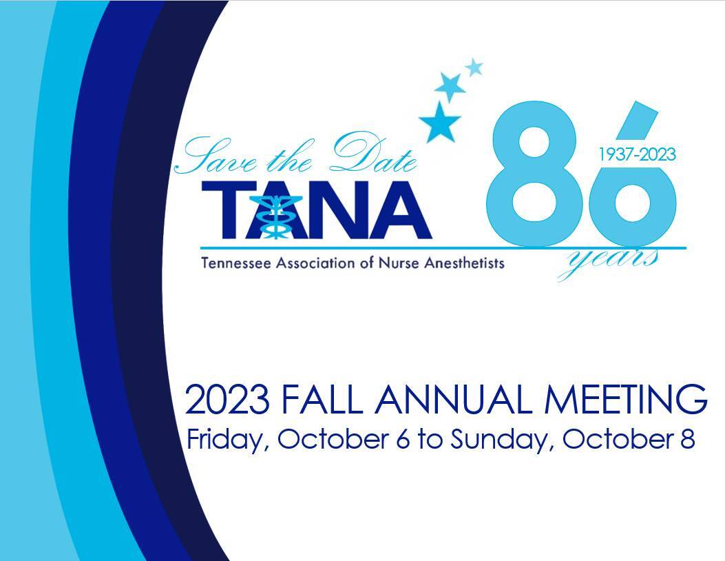 Save the Date for TANA's 86th Annual Meeting - TANA